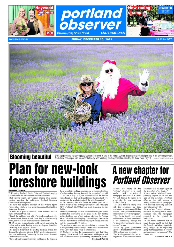Portland Observer - 20th December 2024 | Portland Observer