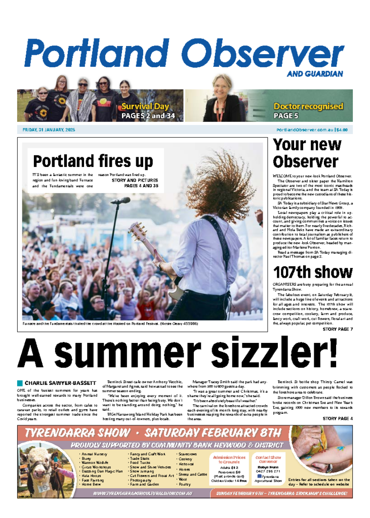 Portland Observer - 31st January 2025 | Portland Observer