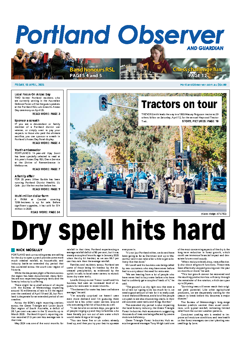 Portland Observer - 18th April 2025 | Portland Observer