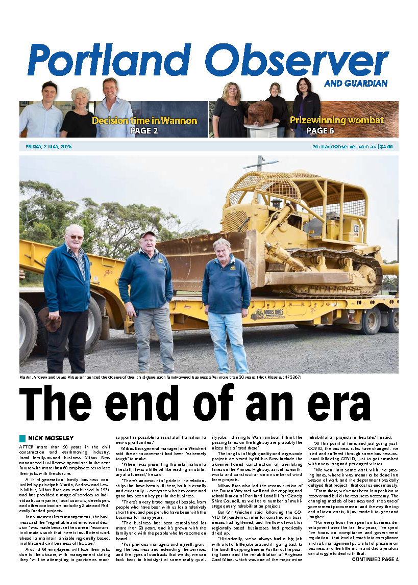 Portland Observer - 2nd May 2025 | Portland Observer